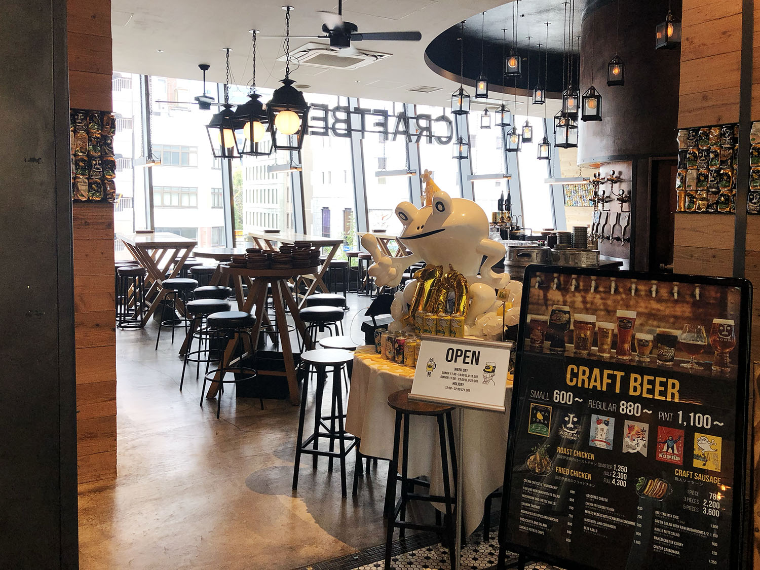 YONA YONA BEER WORKS 新虎通り店（よなよなビアワークス） | BEERTIFUL MAP